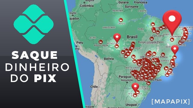 Pix Saque e Pix Troco: Como Localizar Pontos de Saque com o MAPAPIX