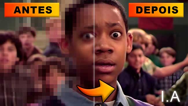 Como melhorar a resolução de imagens online com IA