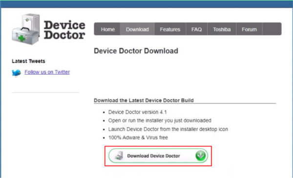 Como atualizar todos os drivers do PC com o Device Doctor